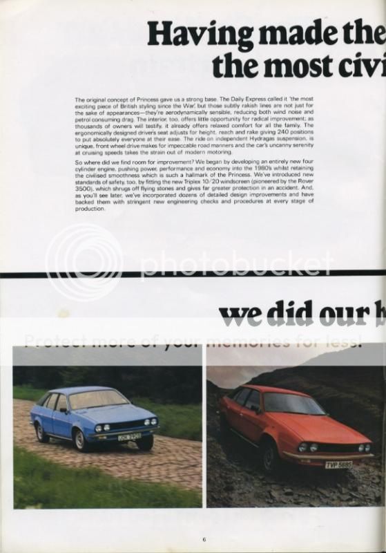 1978 Austin/Morris Princess 2 Brochure Scan - AutoShite - Autoshite