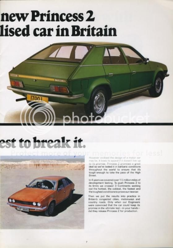 1978 Austin/Morris Princess 2 Brochure Scan - AutoShite - Autoshite