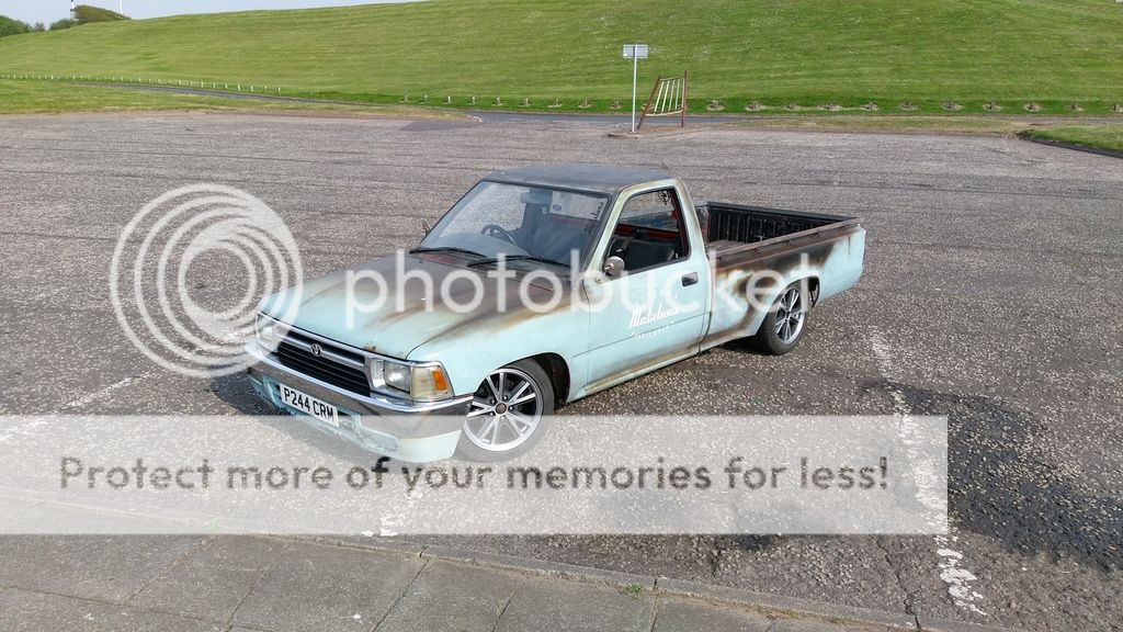 1996 Toyota Hilux - patina lowrider shop truck thing... | Retro Rides