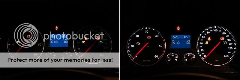 Golf R Blue Tacho Needles for GTI, 2.5 and TDI Golf models! | VW Vortex ...